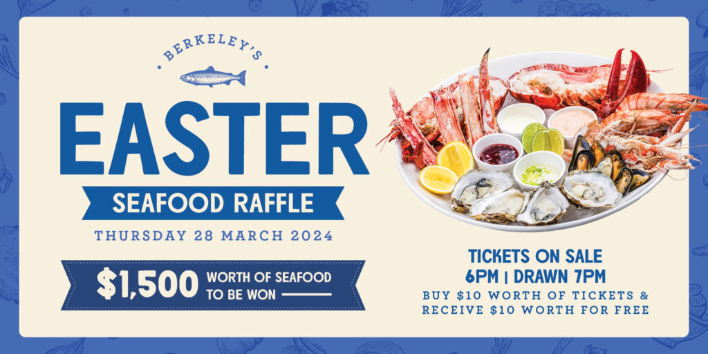EASTER SEAFOOD RAFFLE - Easts Berkeley